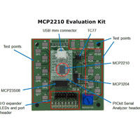 Mcp2210 Evaluation Kit Microchip Digikey